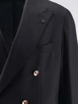 Tagliatore Double-breasted Stretch Virgin Wool Suit