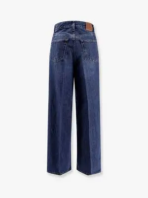 TOTEME Organic Cotton Wide Leg Jeans