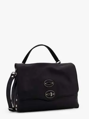 ZANELLATO Postina S Leather Crossbody Bag - Black