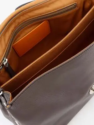 ZANELLATO Postina S Leather Crossbody Bag - Brown