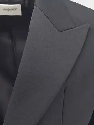 Saint Laurent Single-breasted Certified Wool Blazer