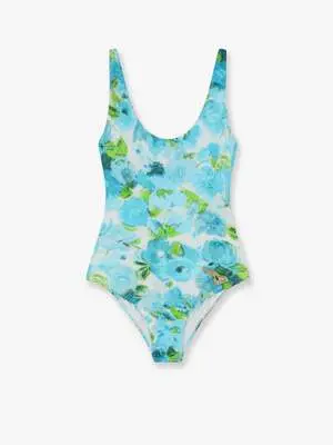 Chloé One-piece Multicolor Swimsuit - Blue