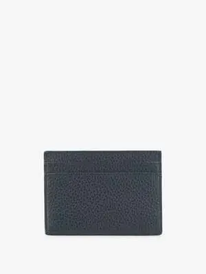 Saint Laurent Tiny Cassandre Textured Leather Card Holder
