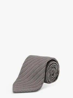 TOM FORD Silk Tie - Grey