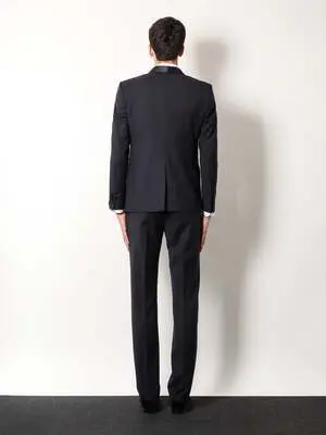 Tagliatore Virgin Wool Tuxedo With Vest