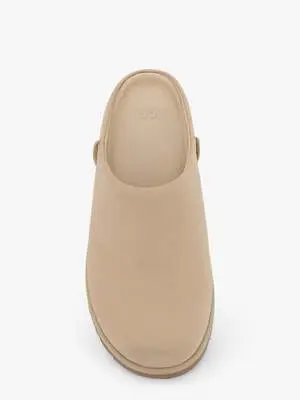 UGG Nubuck Sandals With Engraved Logo On The Side