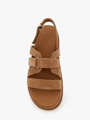 UGG Goldenstar Gleam Sandals In Suede