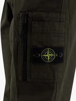 Stone Island Organic Cotton Trousers