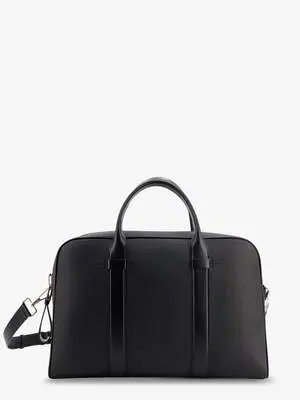 TOM FORD Leather Work Bag - Black