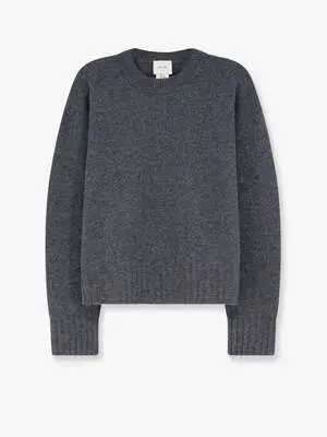 ALYSI Merino Wool And Cashmere Blend Sweater - Grey