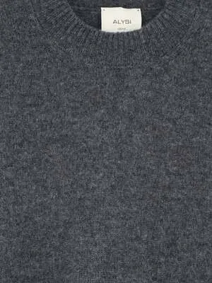 ALYSI Merino Wool And Cashmere Blend Sweater