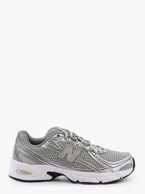 NEW BALANCE 740 Mesh Sneakers With Iconic Contrasting Side Logo - Grey
