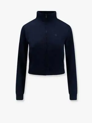 Gucci Lightweight Ribbed Cotton Jersey Sweatshirt - Blue