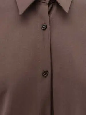 ALYSI Stretch Virgin Wool Shirt