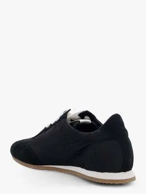TOTEME Nylon And Suede Sneakers With All-over Stitching