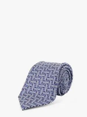 Kiton Silk Tie - Blue