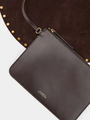 Isabel Marant Étoile Oskan Hobo Suede Shoulder Bag