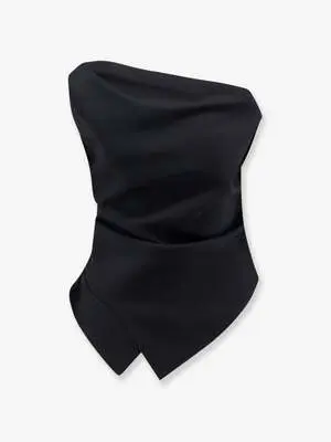 RÓHE Viscose Blend Top - Black