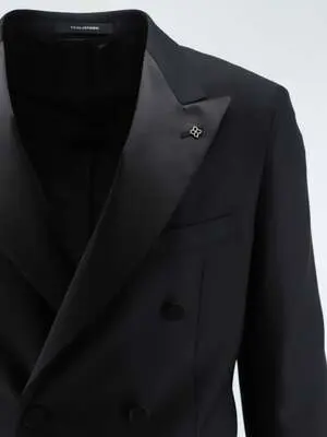 Tagliatore Double-breasted Virgin Wool Tuxedo