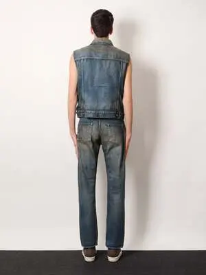 Rick Owens Sleeveless Denim Jacket