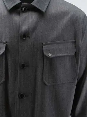 Tagliatore Calvin Virgin Wool Shirt/jacket
