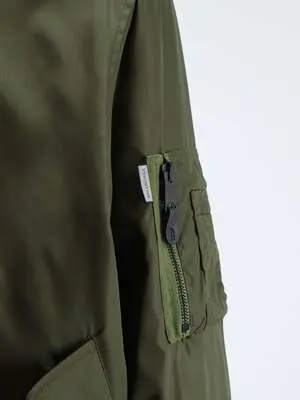 Balenciaga Nylon Bomber With Orange Lining