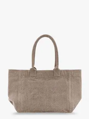 Isabel Marant Étoile Yenky Zipped Cotton Shoulder Bag - Beige