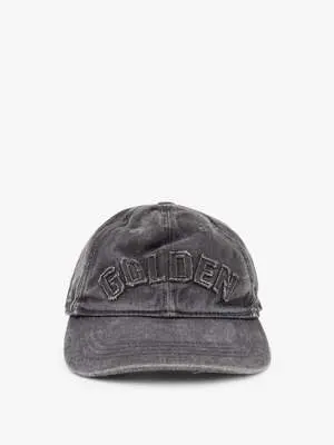 GOLDEN GOOSE Cotton Hat - Grey