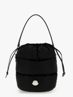 Moncler Caradoc Nylon Bucket Bag - Black