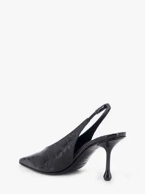 JIMMY CHOO Patent Leather Pumps With Crocodile Print