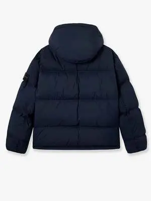 Stone Island Matt Ripstop Cordura® Advanced Fabrics Down Jacket - Blue
