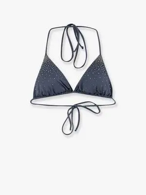 MC2 SAINT BARTH Annabelle Rhinestone Bikini Top