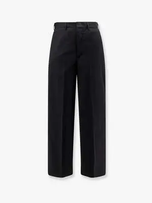 PT TORINO Cotton Trousers - Black