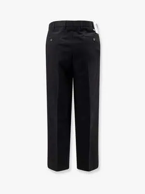 PT TORINO Cotton Trousers - Black