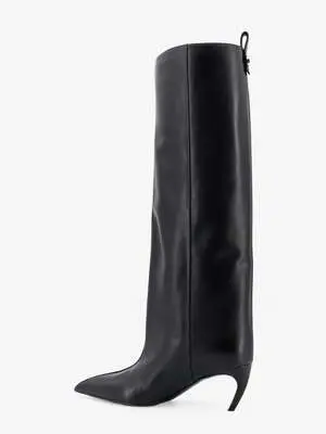 Attico Lea Leather Boots