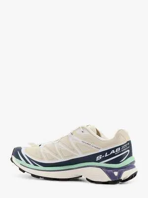 SALOMON Xt-6 Nylon Sneakers With Side Logo Print - Beige