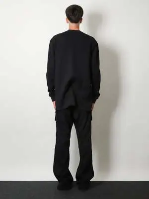 Rick Owens Wool And Cotton Blend Sweater
