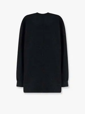 Rick Owens Wool And Cotton Blend Sweater