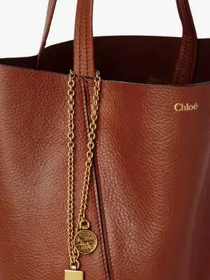 Chloé Spin Leather Shoulder Bag