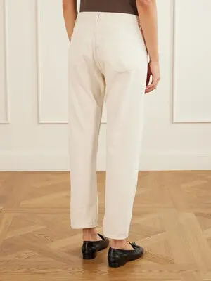 THE ROW Mid-rise Straight-leg Jeans