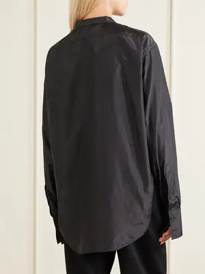THE ROW Lula Silk-taffeta Shirt