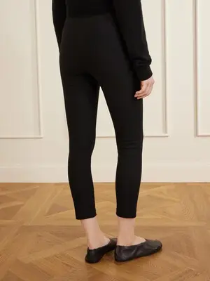 THE ROW Gael Skinny-leg Cropped Pants