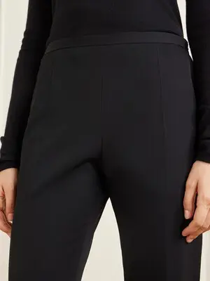 THE ROW Cyril Wool-twill Straight-leg Pants