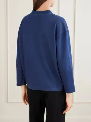THE ROW Kate Cotton-blend Sweatshirt