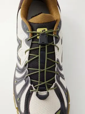 NEW BALANCE 1890 Abzorb Suede-trimmed Mesh Sneakers