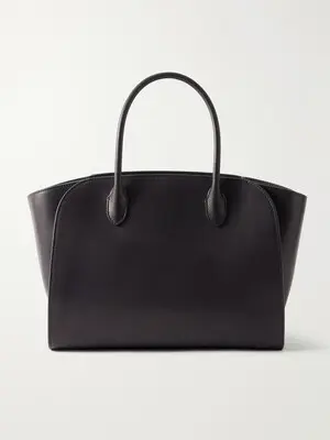 THE ROW Marlo 12 Textured-leather Tote - Black
