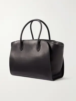 THE ROW Marlo 12 Textured-leather Tote