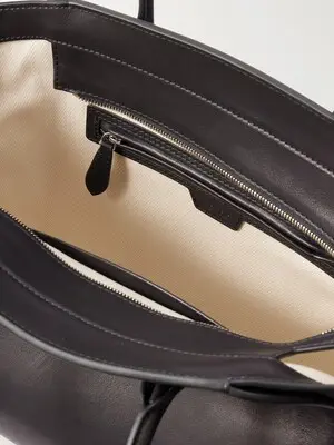 THE ROW Marlo 12 Textured-leather Tote
