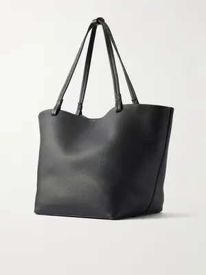 THE ROW Park 3 Medium Textured-leather Tote