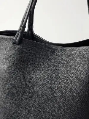 THE ROW Park 3 Medium Textured-leather Tote